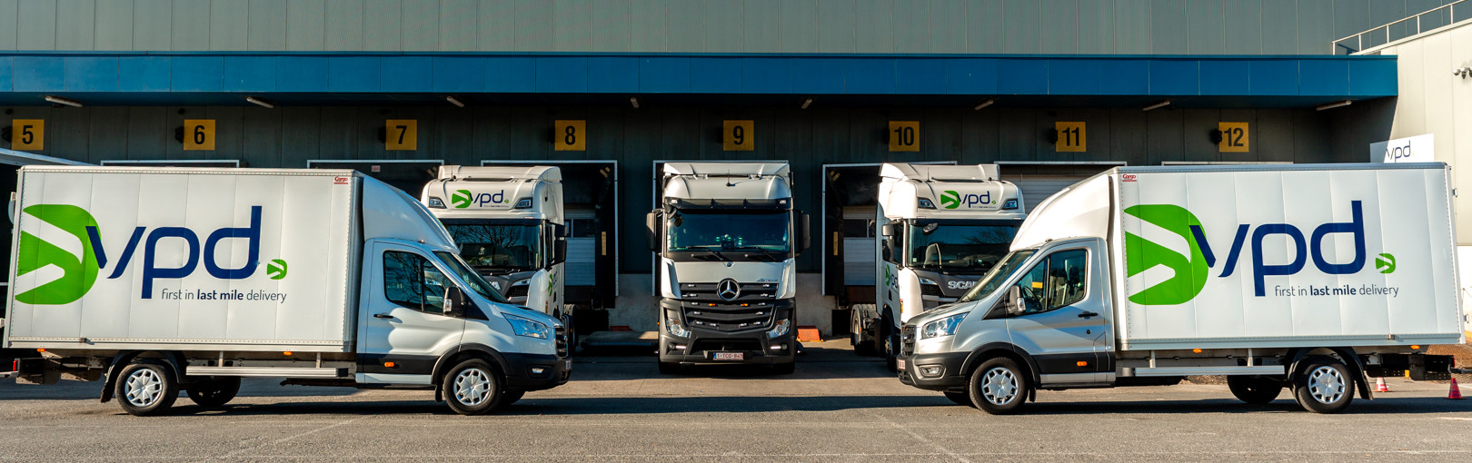 Nr.1 in Last Mile Delivery & Transporteur van België | VPD